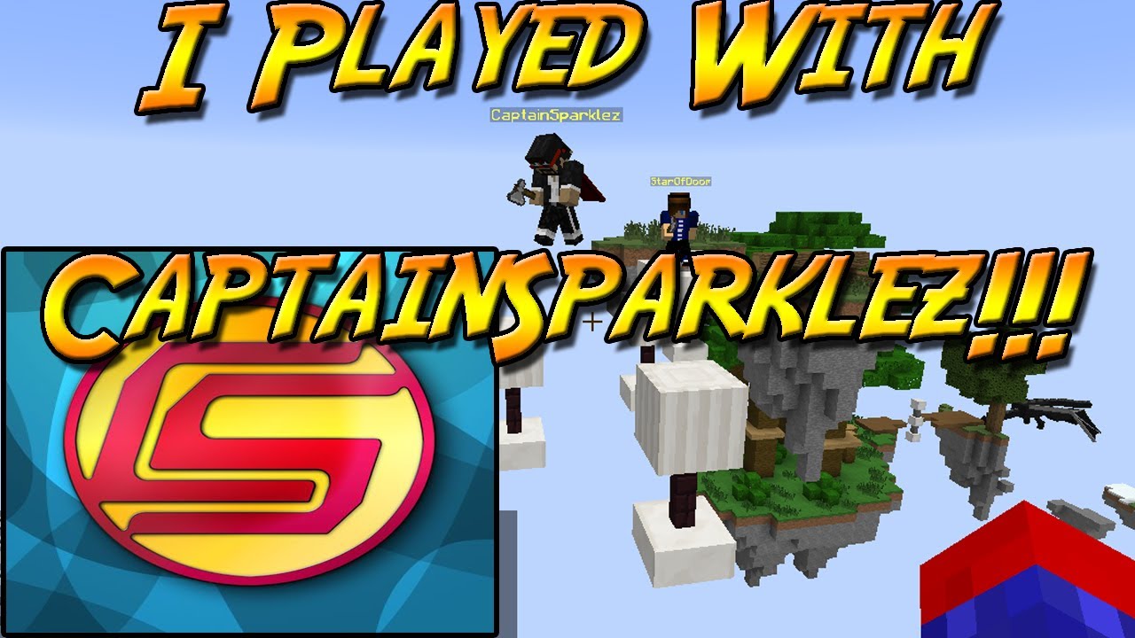 I Played With CaptainSparklez!!! - YouTube
