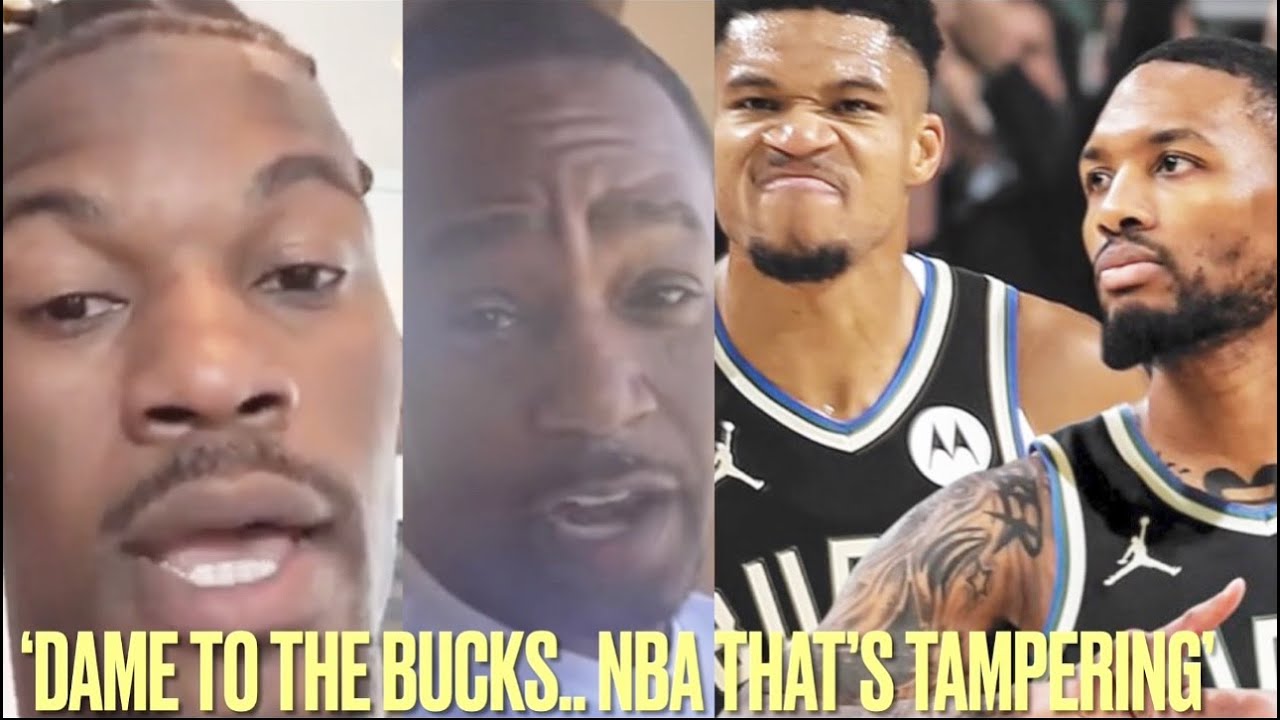 ‘THATS TAMPERING’ Jimmy Butler & Cam’ron REACT To Damian Lillard Being ...