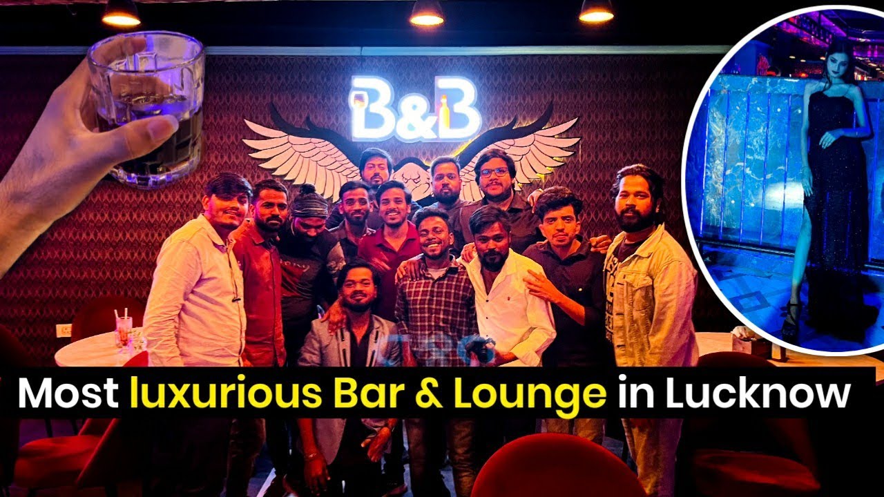Most Premium and luxurious bar and laugh in Lucknow Gomti Nagar | best ...
