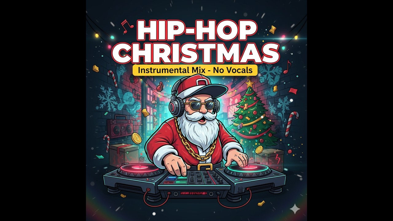 Christmas Hype Beat 🎁 | Instrumental Hip-Hop Holiday Track (No Vocals ...