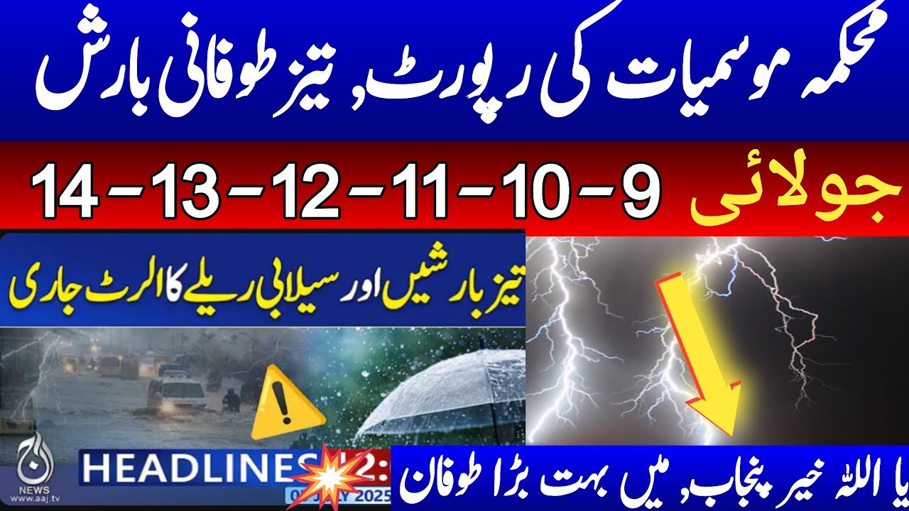 Next 10 days weather update 😱I pakistan weather update - YouTube