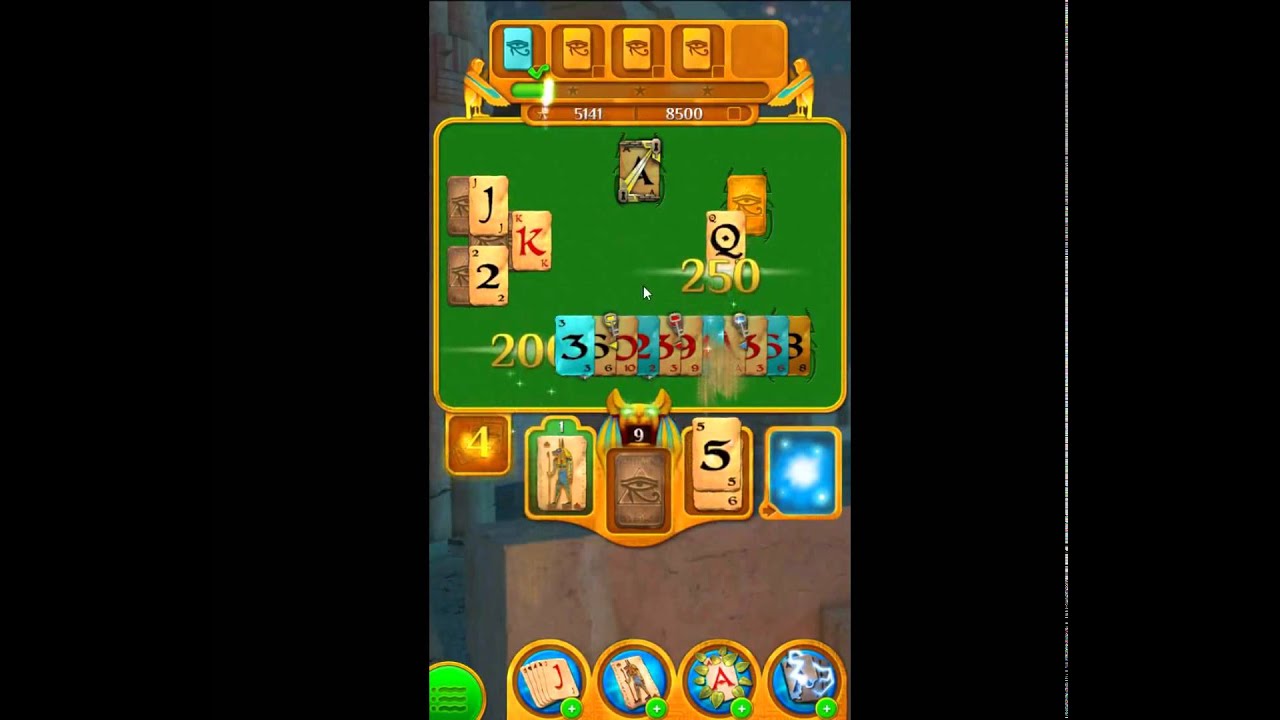 Pyramid Solitaire Saga Level 195 - YouTube