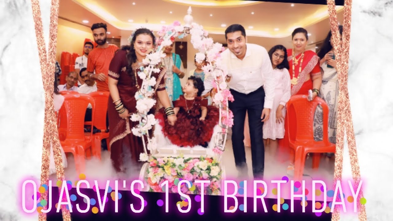 Ojasvi's 1st Birthday 🎂#ojasvi #babygirl #cutebaby #birthday #Little ...