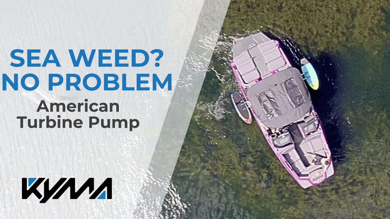 Weeds and Rocks No Match for KYMA K7 Jet Pump - YouTube