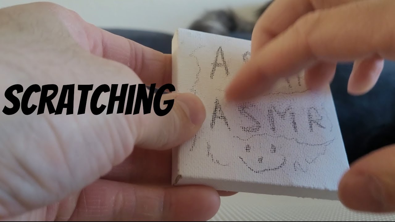 ASMR fast and aggressive scratching on different surfaces. - YouTube