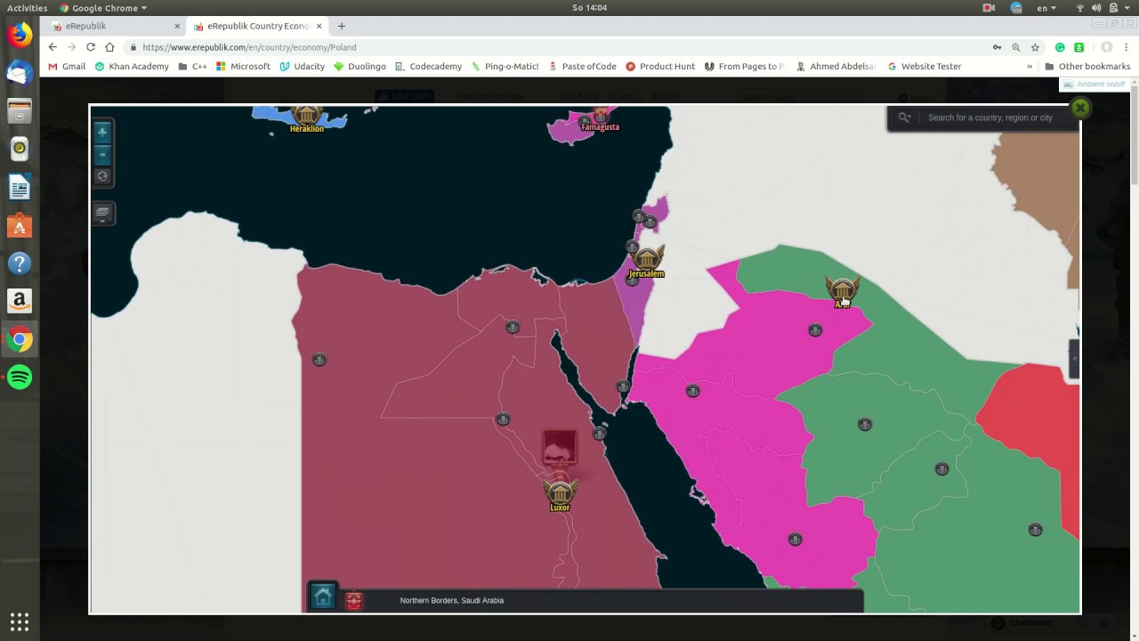 شرح لعبة eRepublik - لعبة سياسة واقتصاد وحرب - YouTube