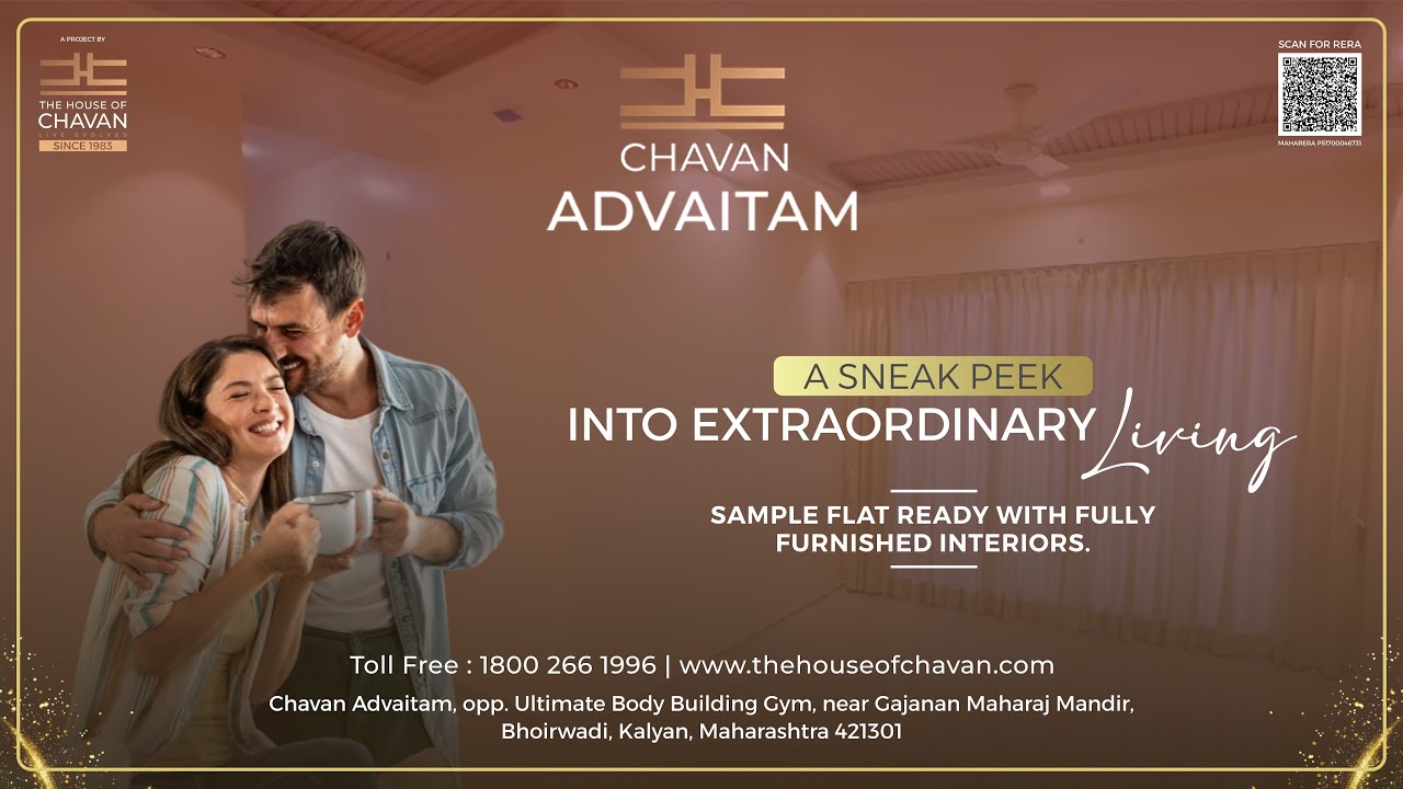 Step Inside Luxury: Sample Flat Tour | Chavan Advaitam by House of ...