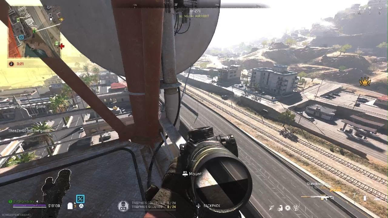 One Shot Kill Sniper Warzone - YouTube