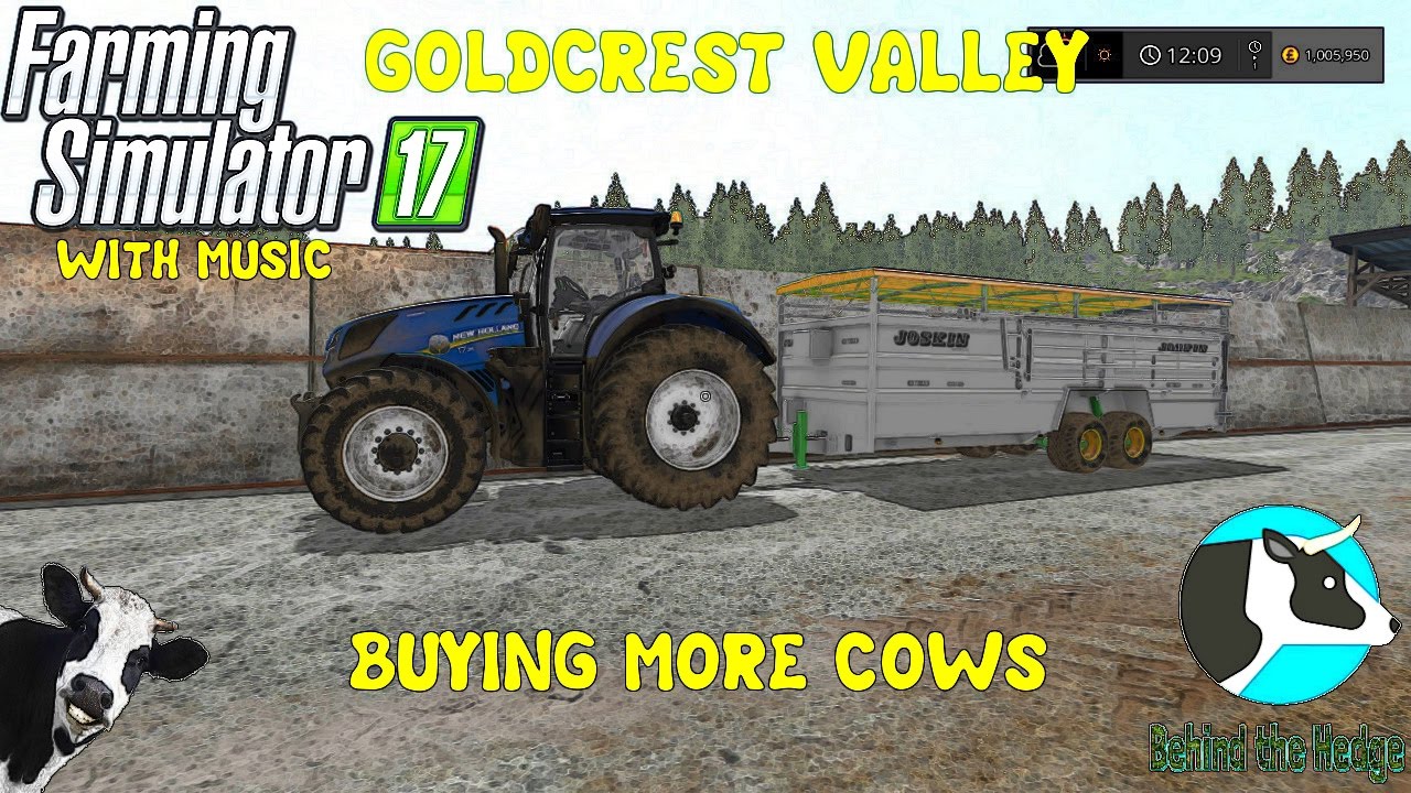 (Music)Farming simulator 17|Buying more cows with a T7 - YouTube