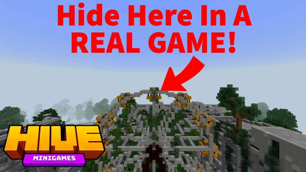 How To Get Out Of This Hive Hide And Seek Map As A HIDER! (2 player ...