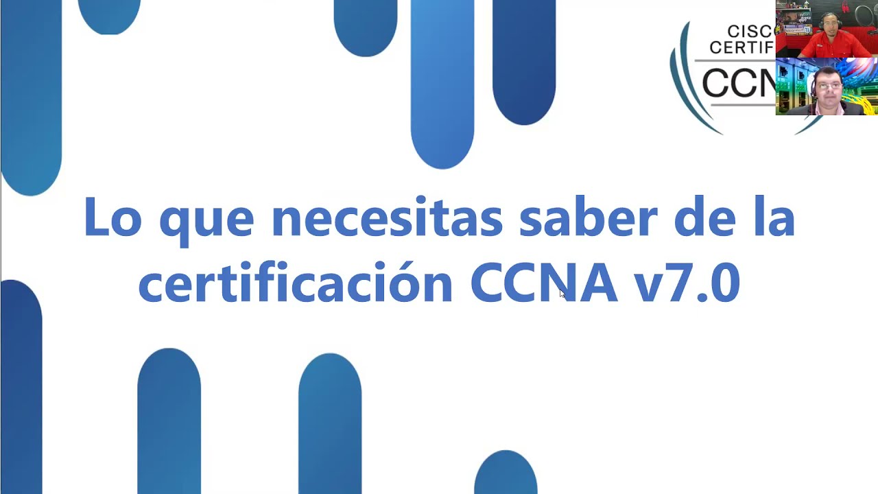 Webinar: Introducción a la certificación Cisco CCNA - YouTube