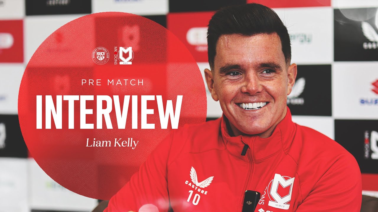 INTERVIEW: Liam Kelly talks ahead of Bromley trip - YouTube