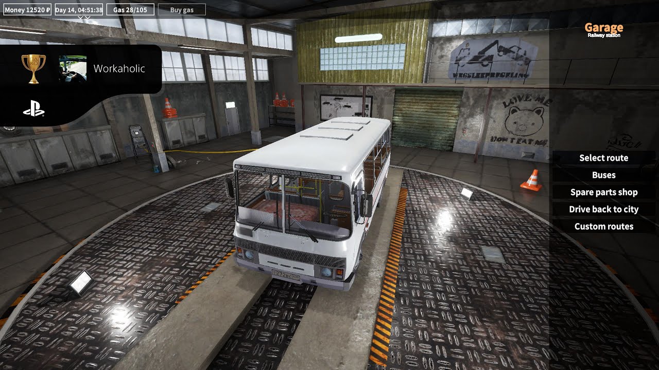 Bus Driver Simulator - Workaholic Trophy - YouTube