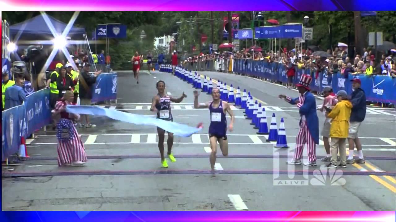 American Runner Celebrates Prematurely, Loses Peachtree 10K to British ...