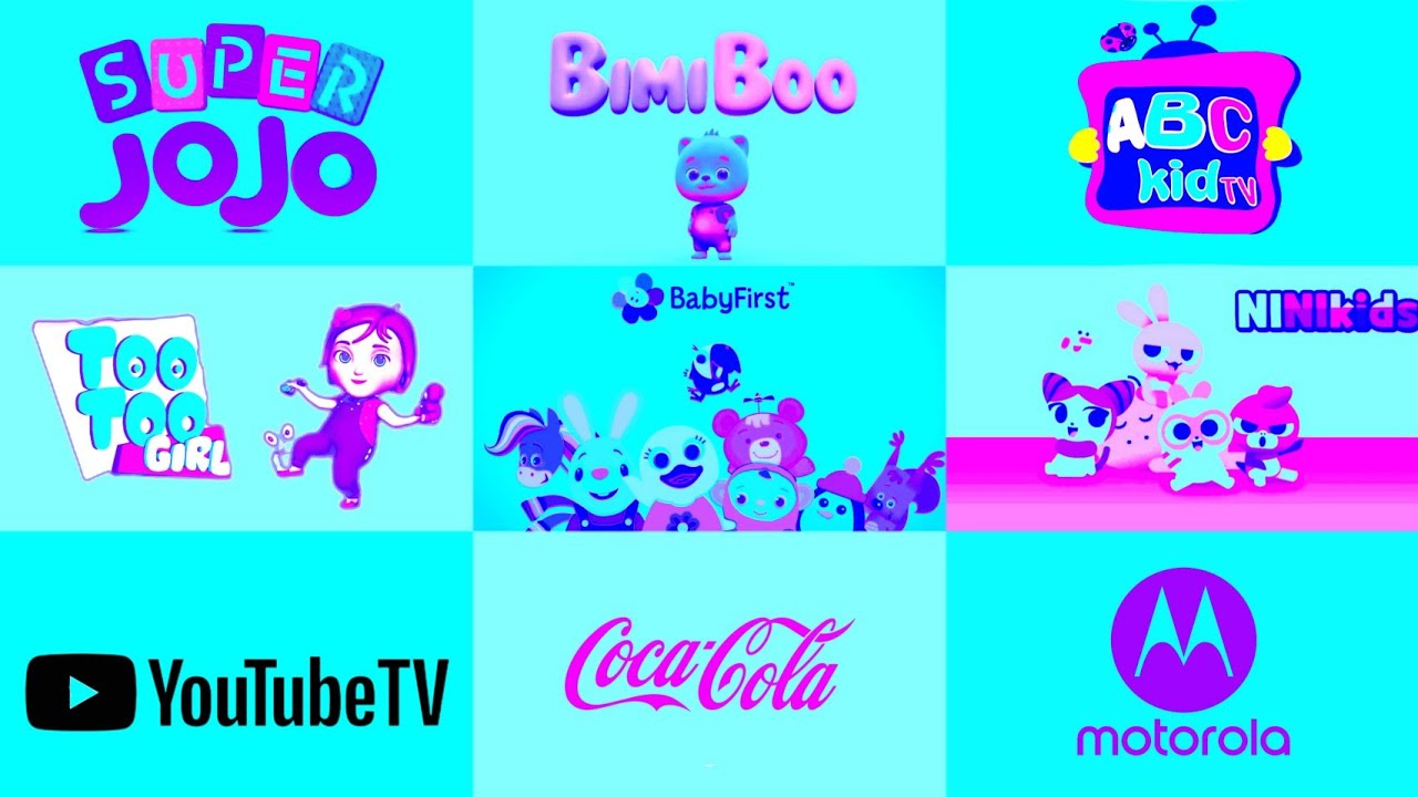 Best logo compilation: Super JoJo, ABC kids Tv, Bimi Boo, Too Too girl ...