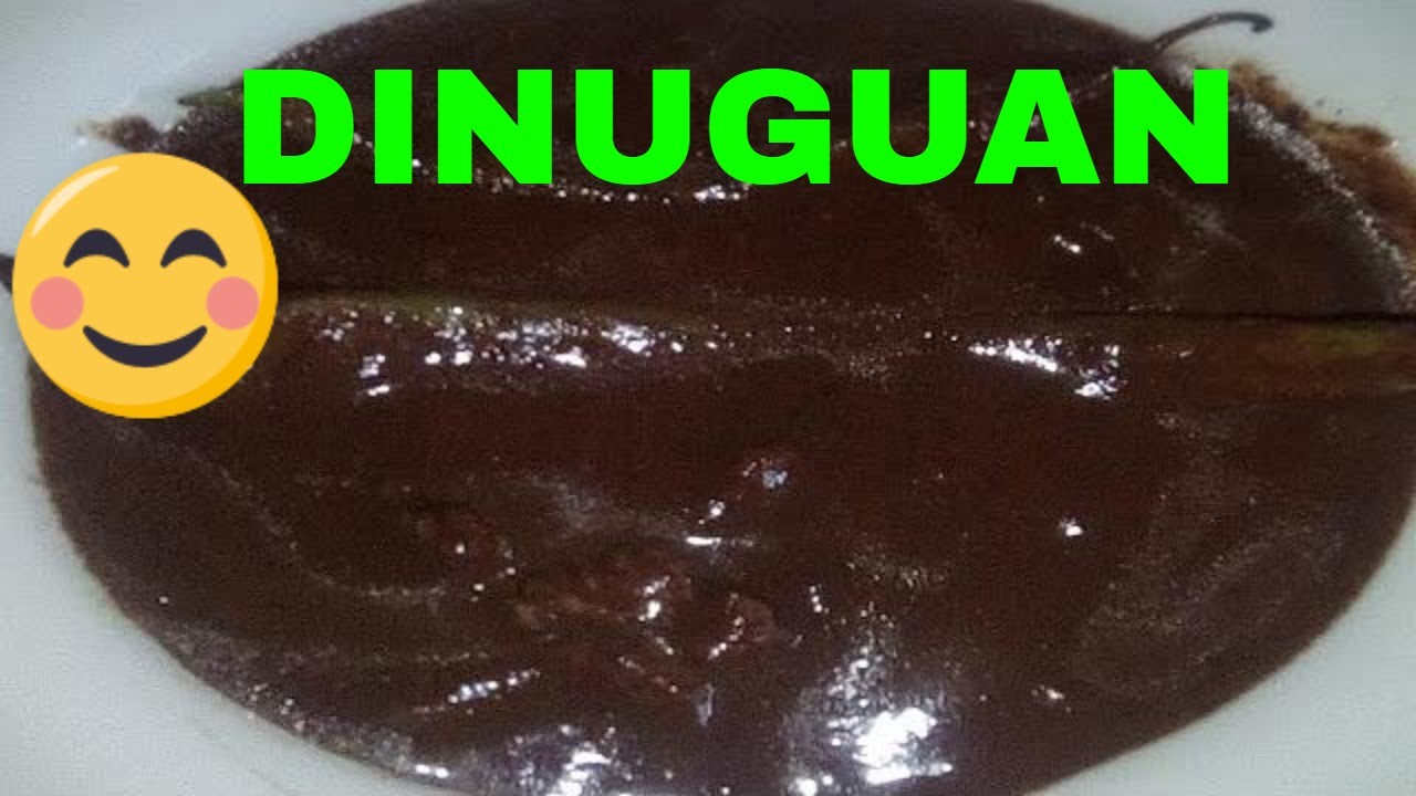HOW TO COOK DINUGUAN RECIPE | PORK BLOOD STEW | CHOCOLATE MEAT - YouTube
