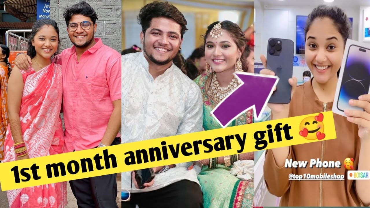 Bob komal - 1st Month Anniversary Gift 🥰 - YouTube