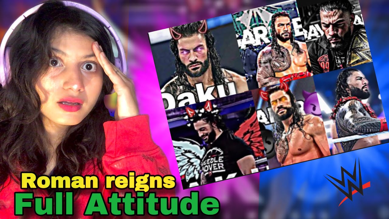 First time reaction On WWE roman reigns full attitude 😈🤯videos ...