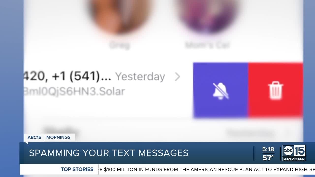 What to do with spam text messages and how to get fewer of them - YouTube