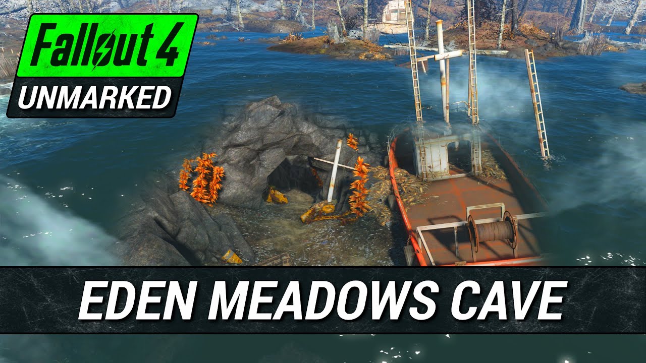 Eden Meadows Cave | Fallout 4 Unmarked | Ep. 1102 - YouTube
