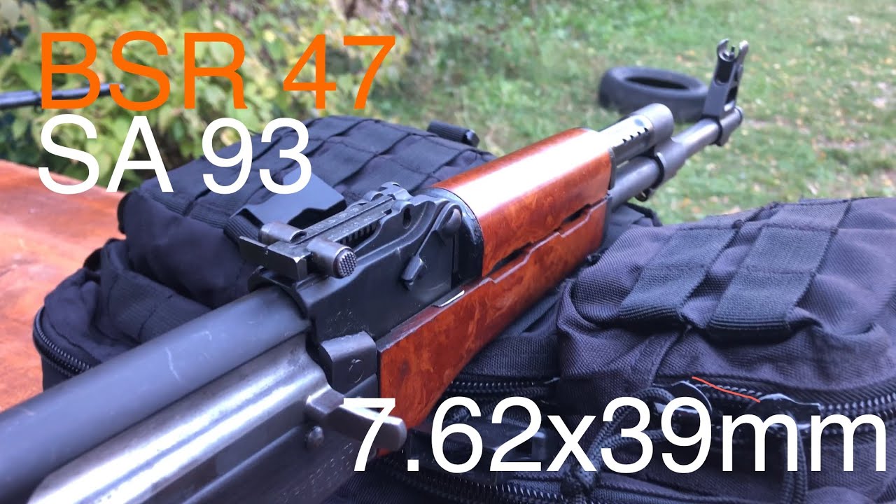 BULGARIAN KALASHNIKOV RIFLES.SA 93. BSR 47. - YouTube