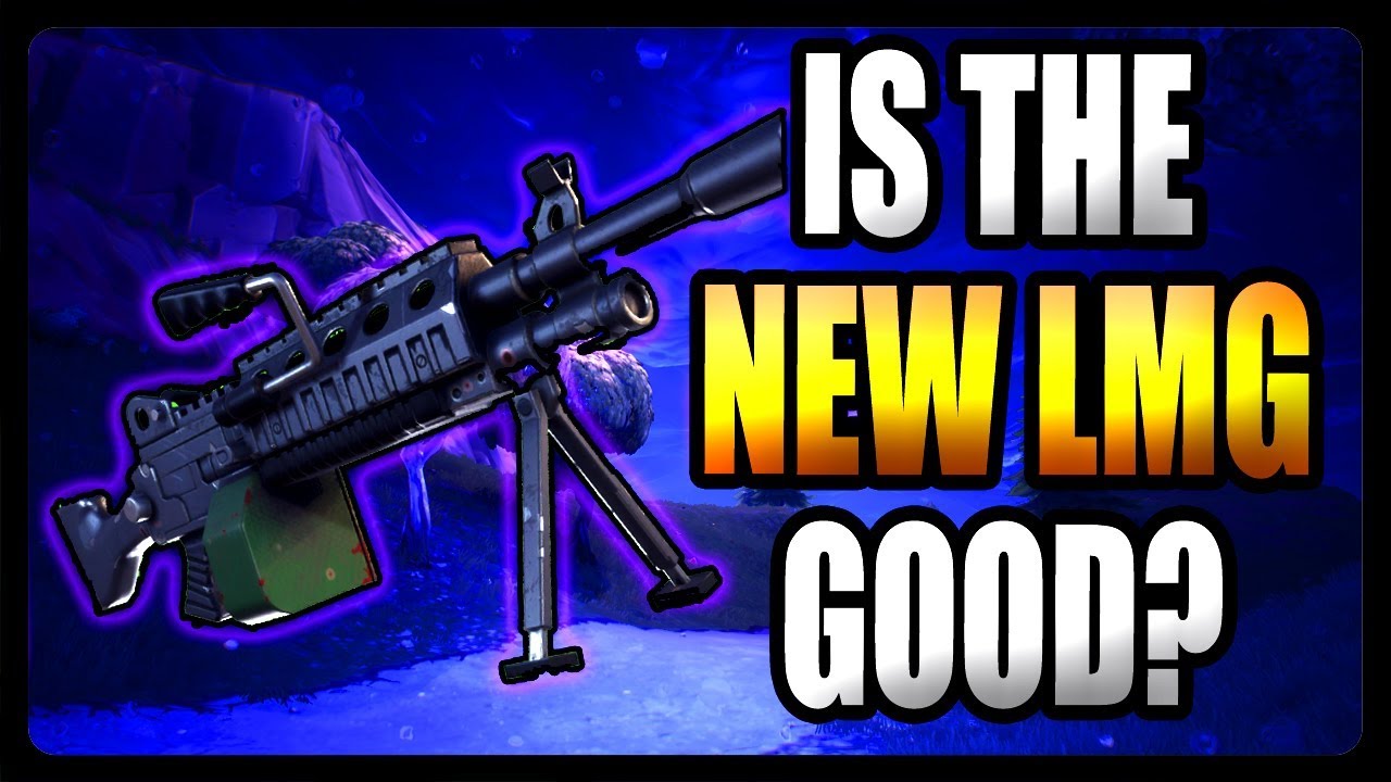 Is The LMG Worth Using in Fortnite? - YouTube