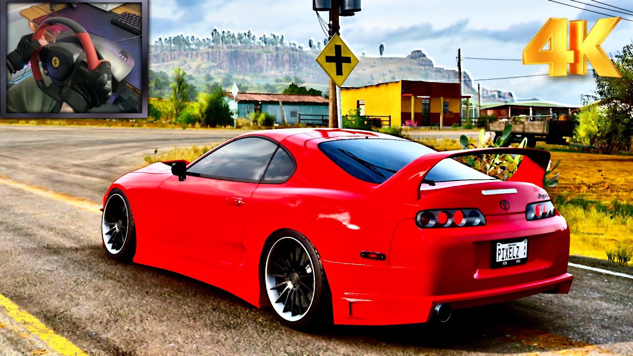 1998 Toyota Supra RZ MK4 | Forza Horizon 5 | Thrustmaster 458 Spyder ...