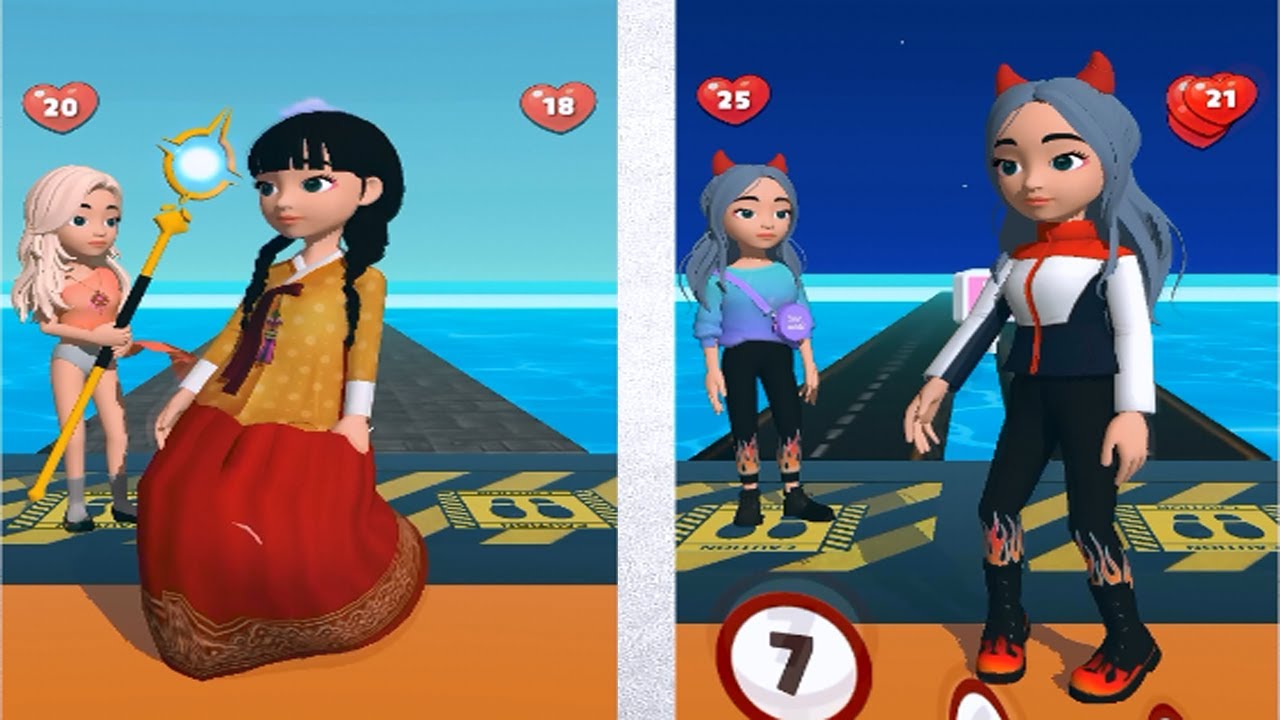 Catwalk Battle All Levels Gameplay Android, ios New Game 24-25 lvl ...