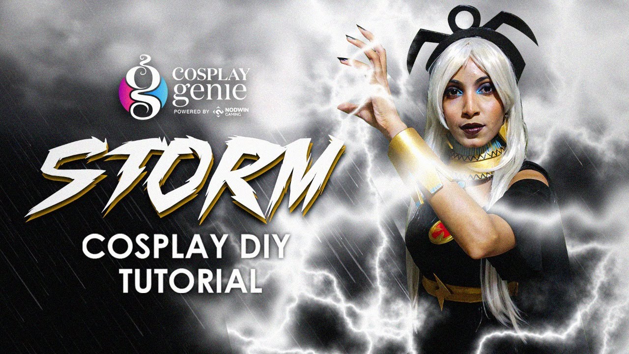 Storm Cosplay Tutorial | Easy Cosplay DIY & Makeup - YouTube