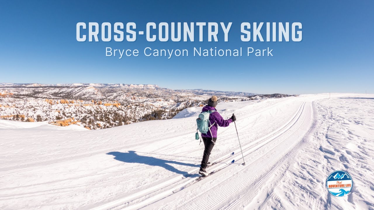 How to Do Bryce Canyon in the Winter: Cross-Country Skiing | Utah - YouTube