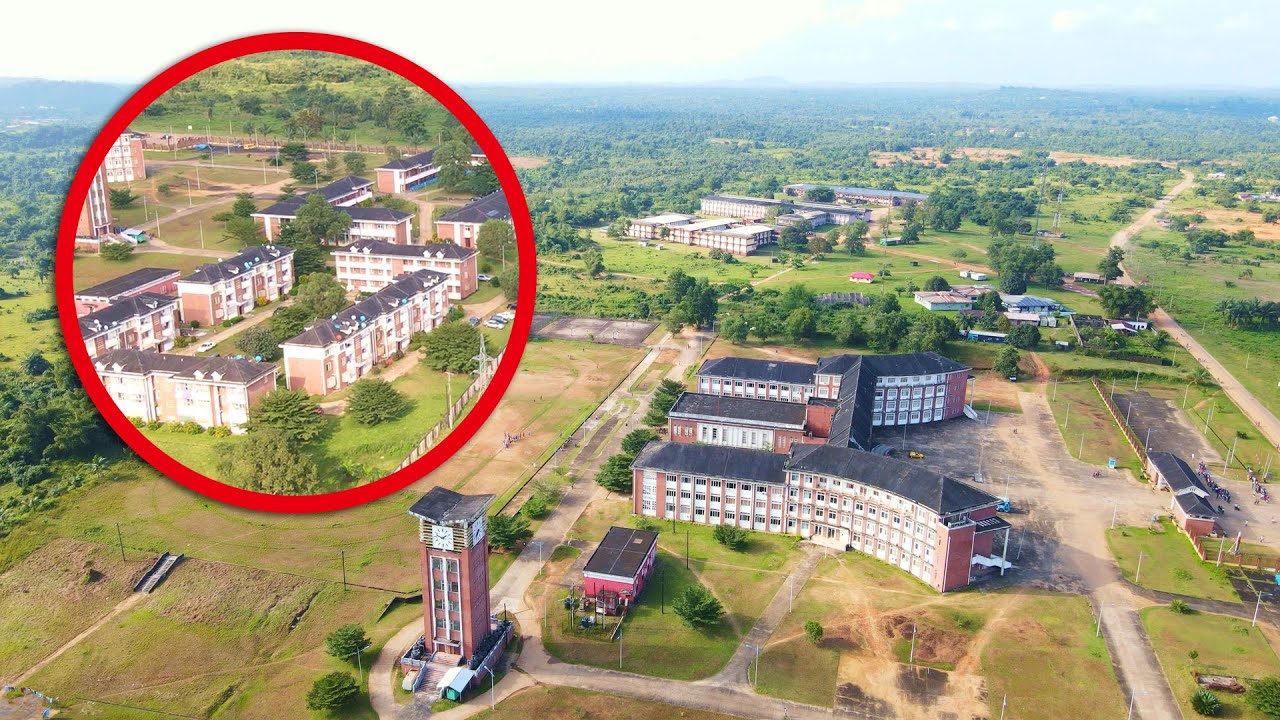 Liberia 2022 University of Liberia Beautiful Campus in Fendell - YouTube