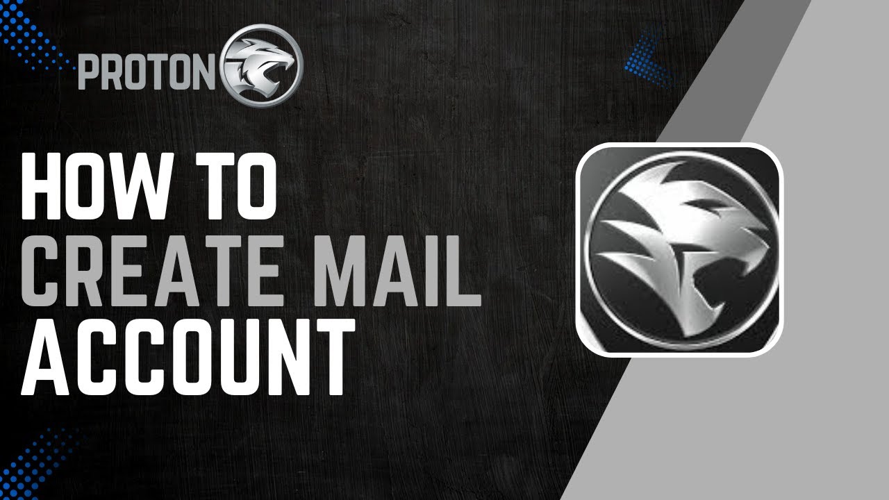 How To Create Proton Mail Account - YouTube
