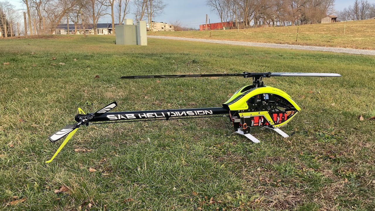 SAB Goblin RAW 700 Flight #6 - Still Have a Head/Tail Wobble - YouTube