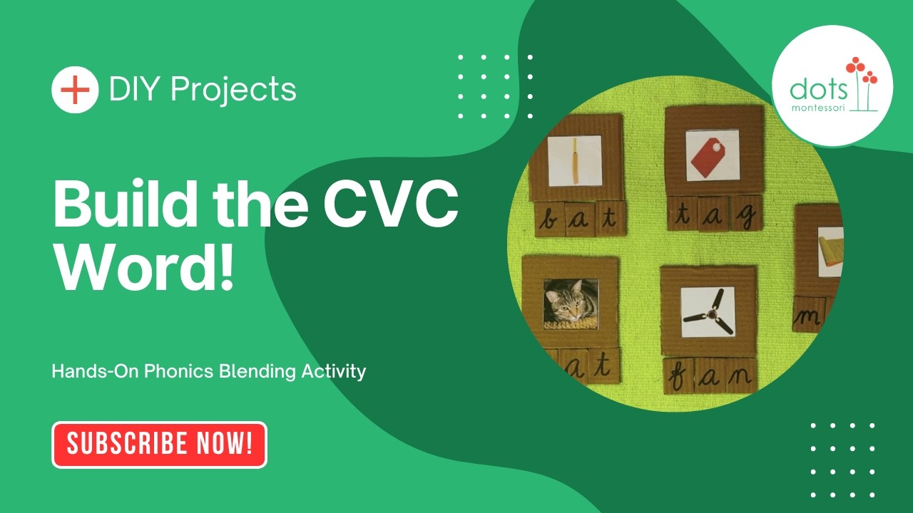 Build the CVC Word! | Hands-On Phonics Blending Activity - YouTube