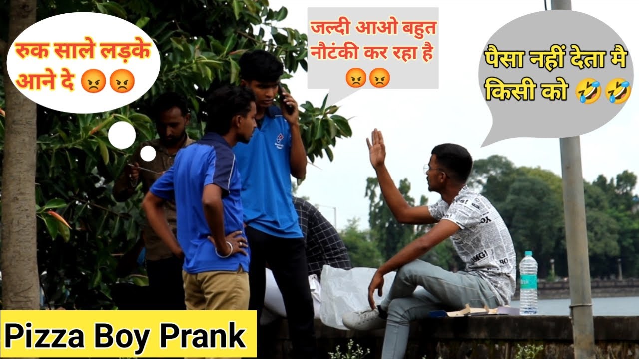 Dominos Boy Prank ! Pizza Boy Prank ! Delivery Prank ! Prank Video ...
