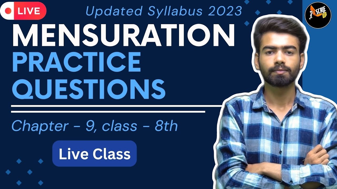 Practice Questions (Part_3) | Mensuration | Chapter - 9 | Class - 8 ...