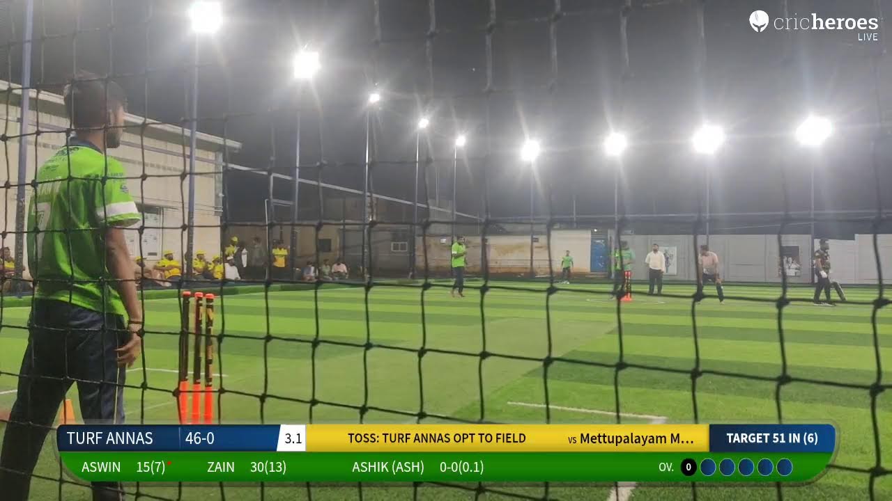 Mettupalayam Mavericks vs TURF ANNAS live cricket match | Mounttown ...