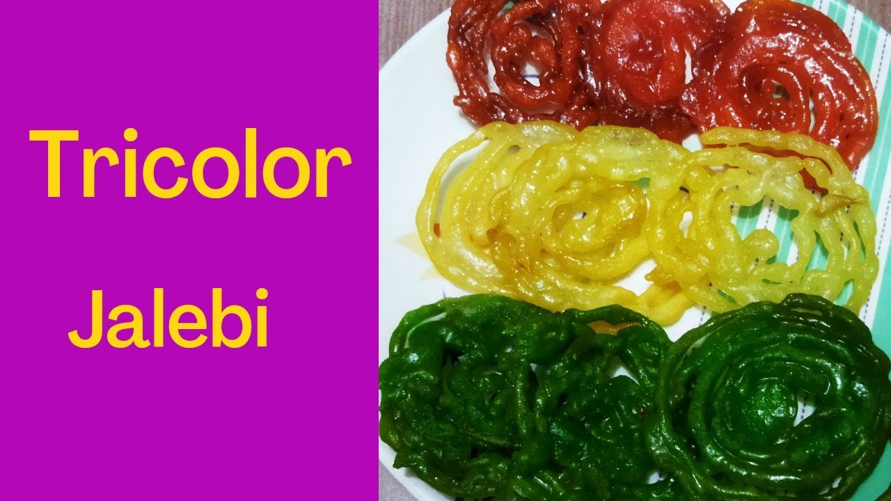 Independence Day Special Jalebi/ Tricolour/Tiranga colour Jalebi ...