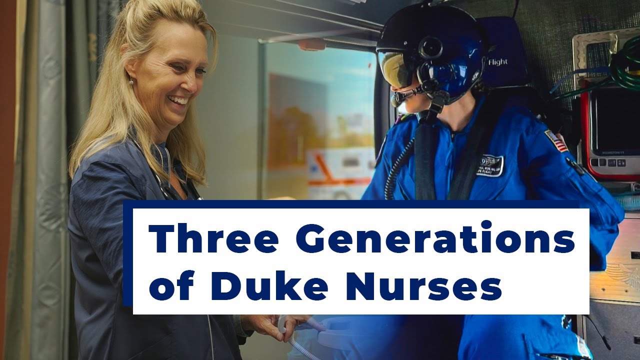 The Family Business | Three Generations of Duke Nurses - YouTube