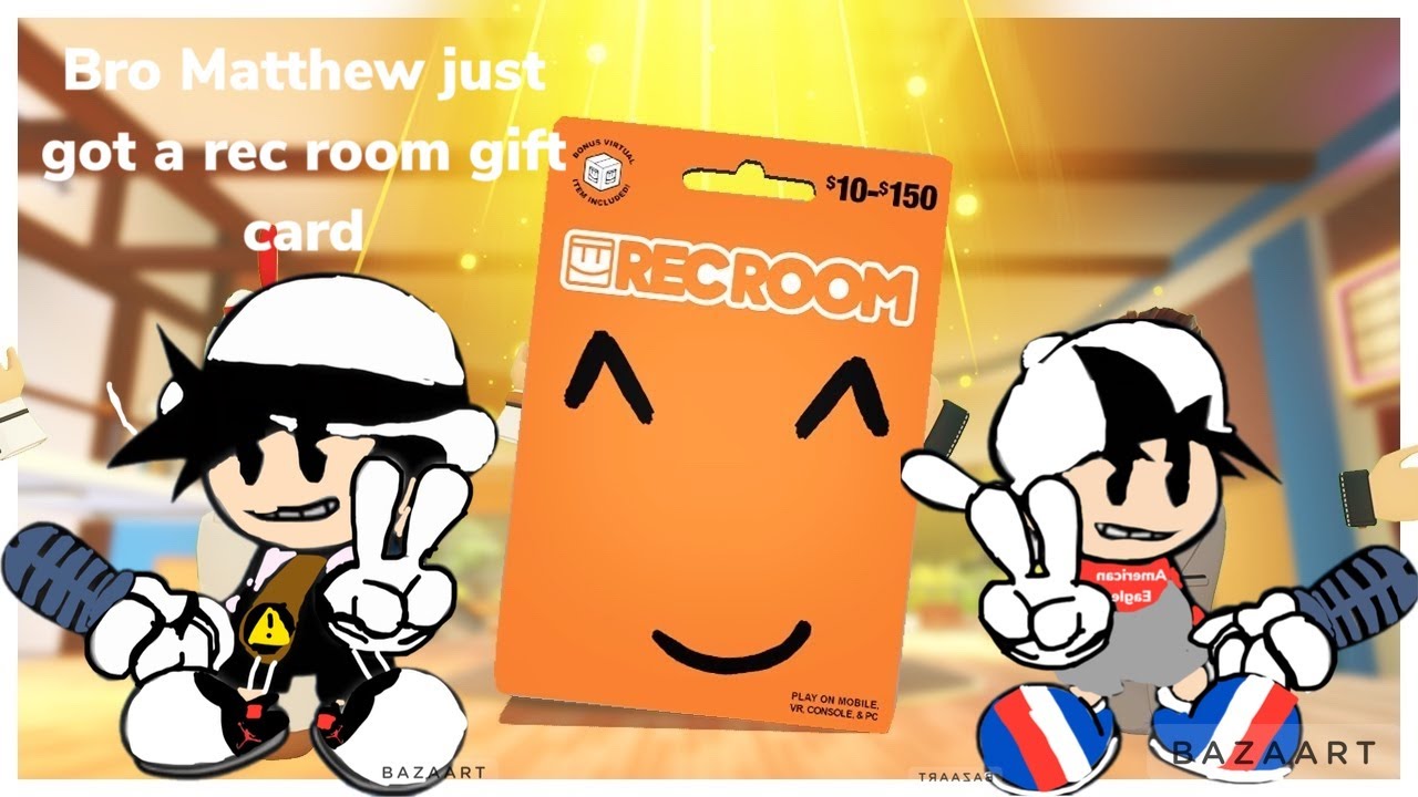 Rec room Gift Card Review! - YouTube