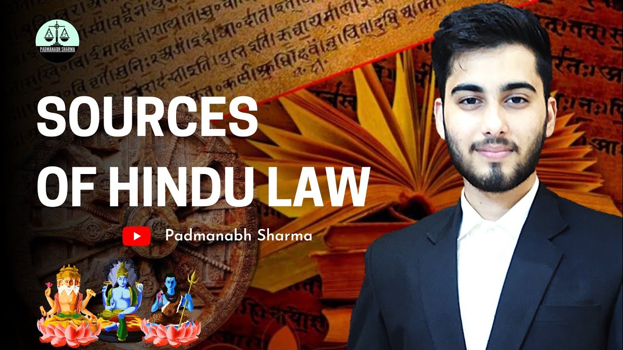 Sources of Hindu law || Ancient and Modern sources || Family law ...
