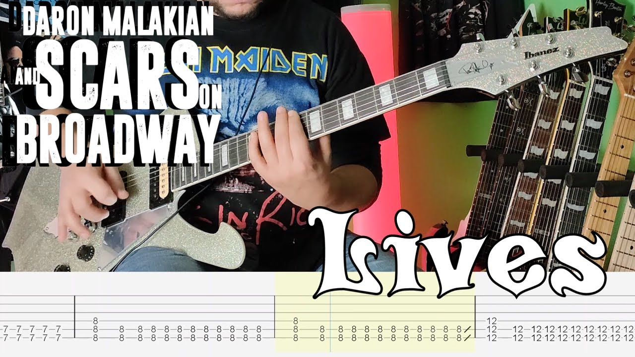 Daron Malakian and Scars on Broadway - Lives |Guitar Cover| |Tab| - YouTube
