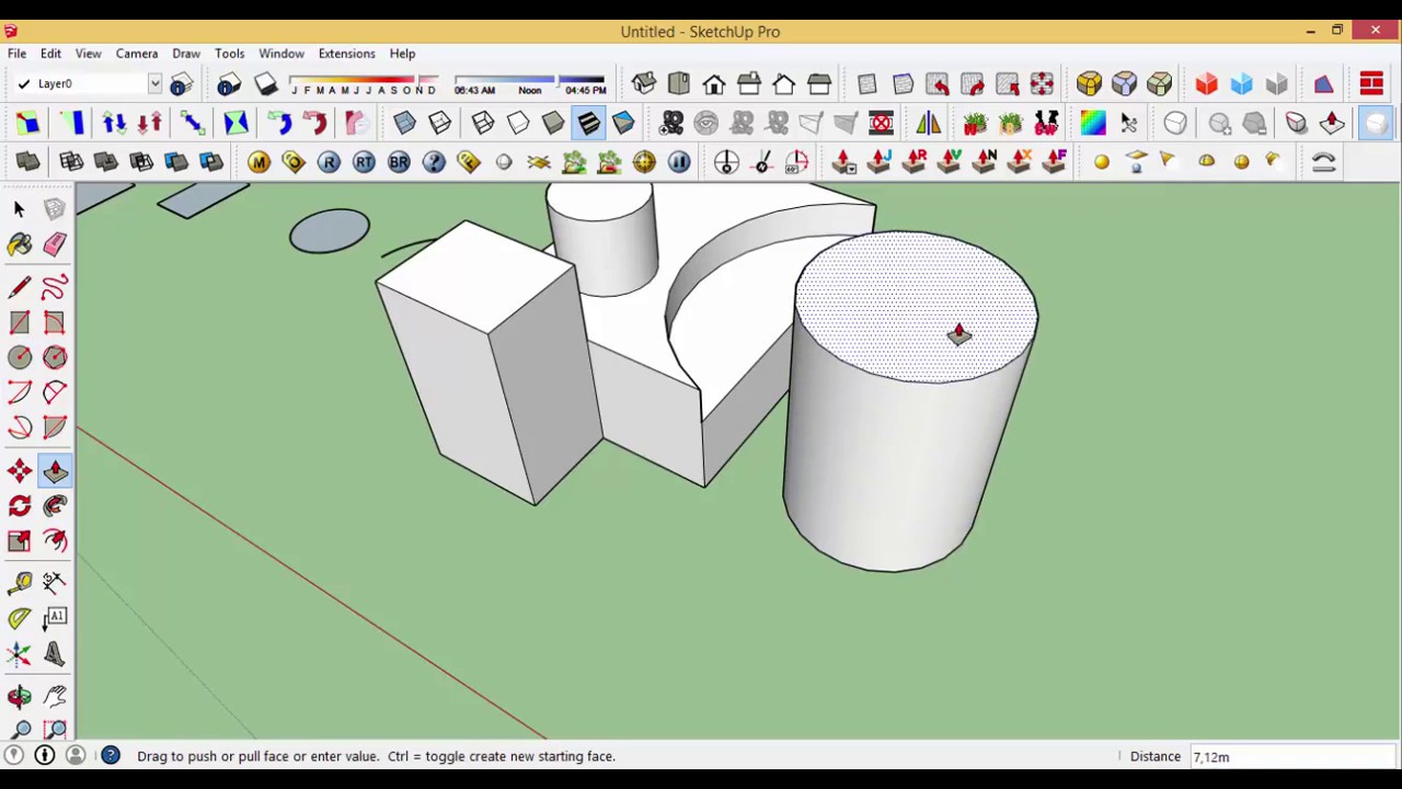 Curso modelagem Sketchup - BM maquetes - Aula 02 - Formas básicas - YouTube