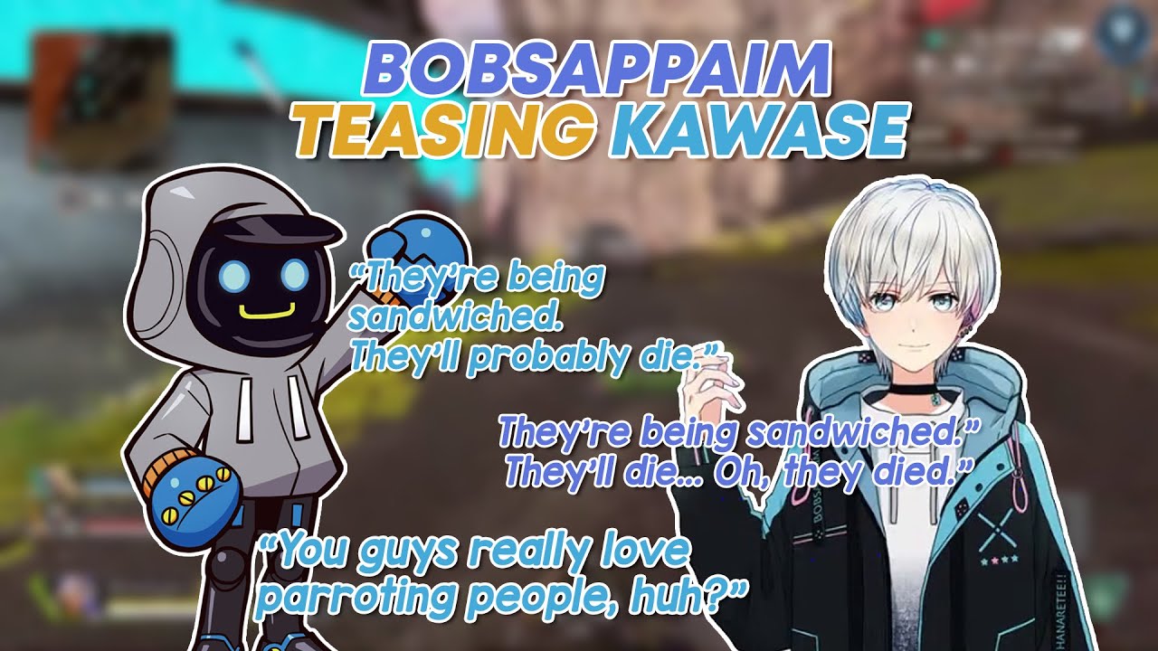 [ENG SUB] BobSappAim teasing Kawase [KNR/BobSappAim/かわせ/Kawase] - YouTube