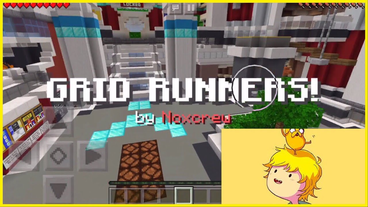 Minecraft| GRID RUNNERS by Noxcrew| MCPE - YouTube