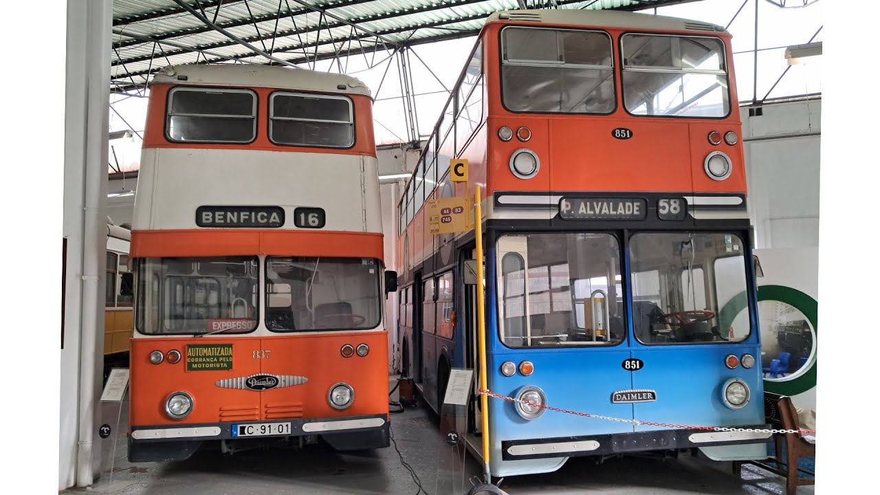 Daimler Fleetline | Old Double Decker Bus Lisbon Transport Museum ...