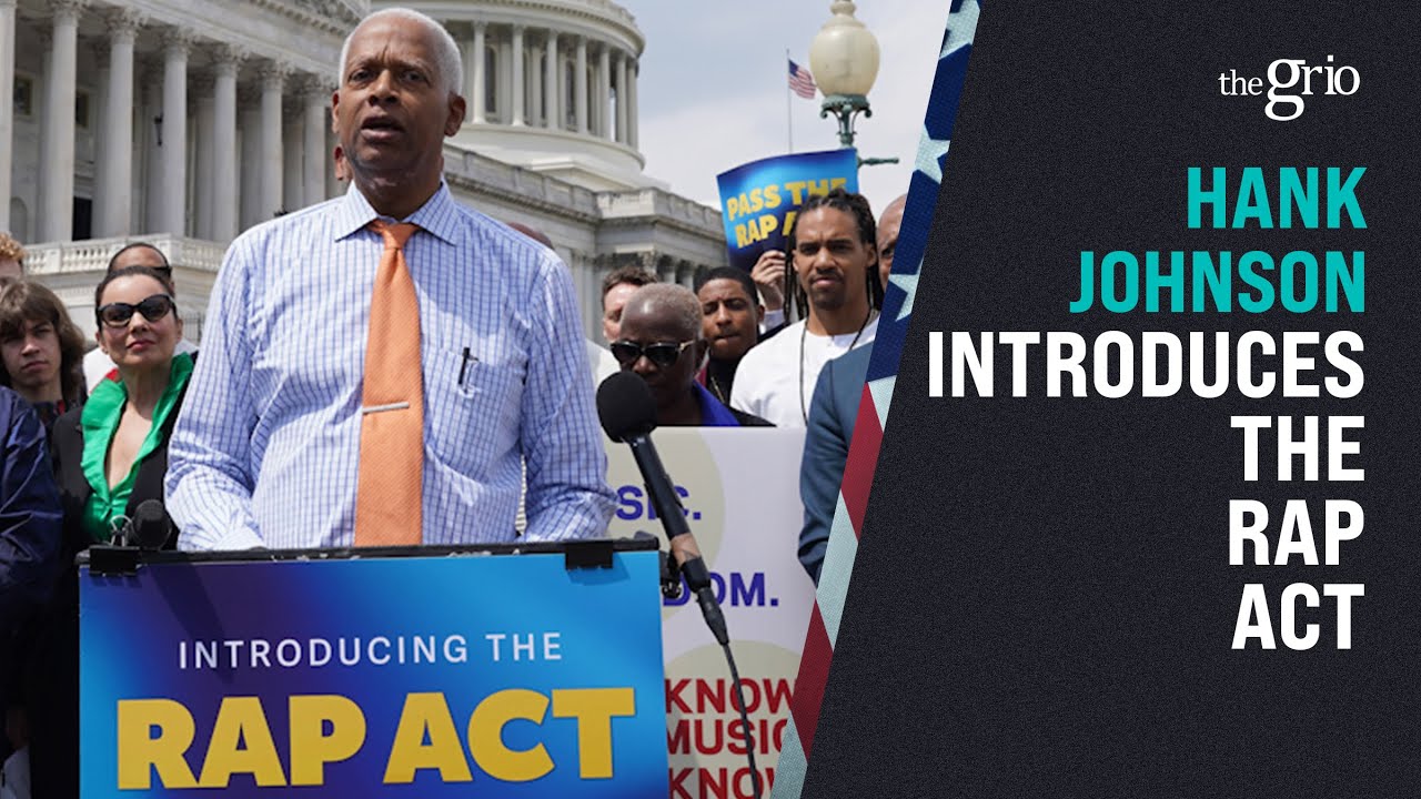 Hank Johnson Introduces the RAP Act - YouTube