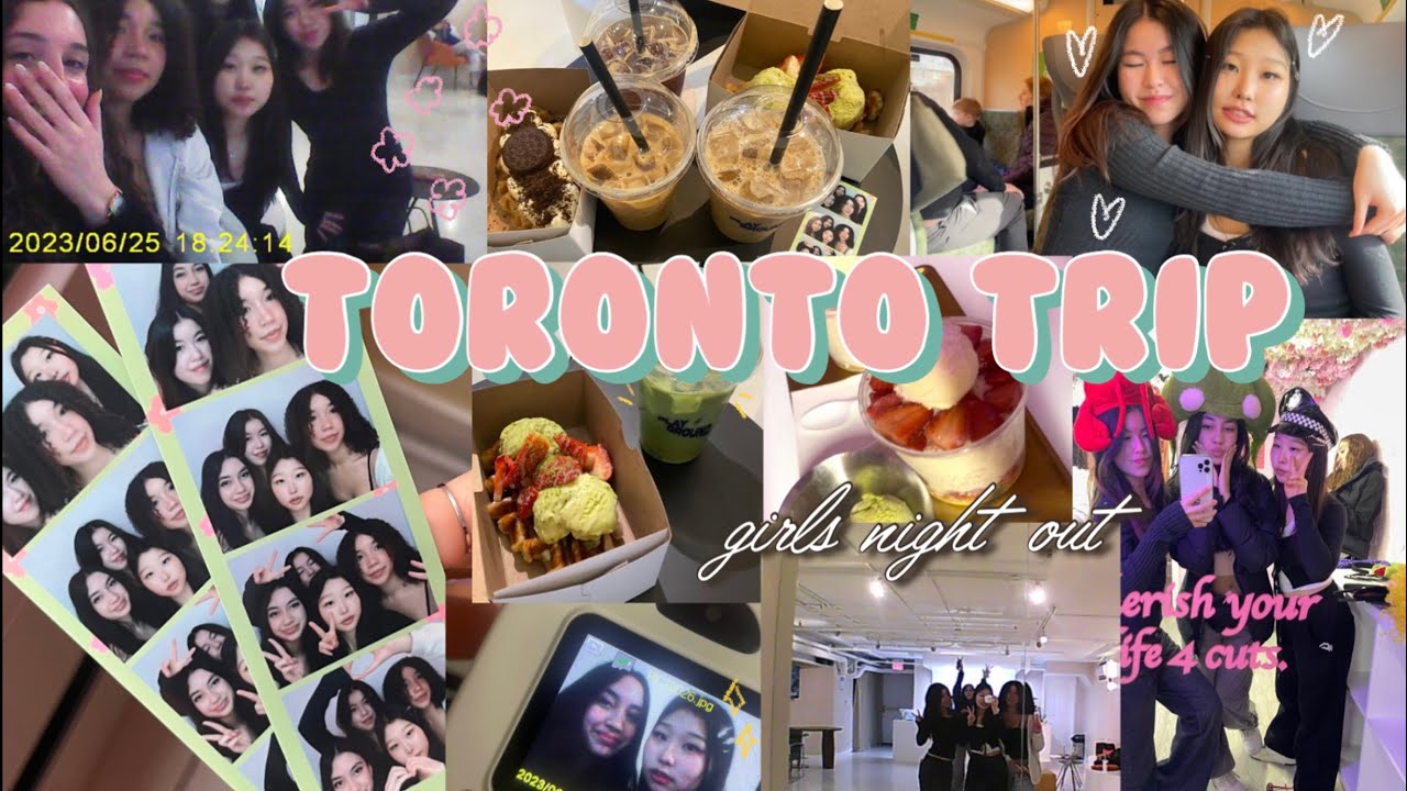 girls night out to Toronto 🧁🍰 - YouTube