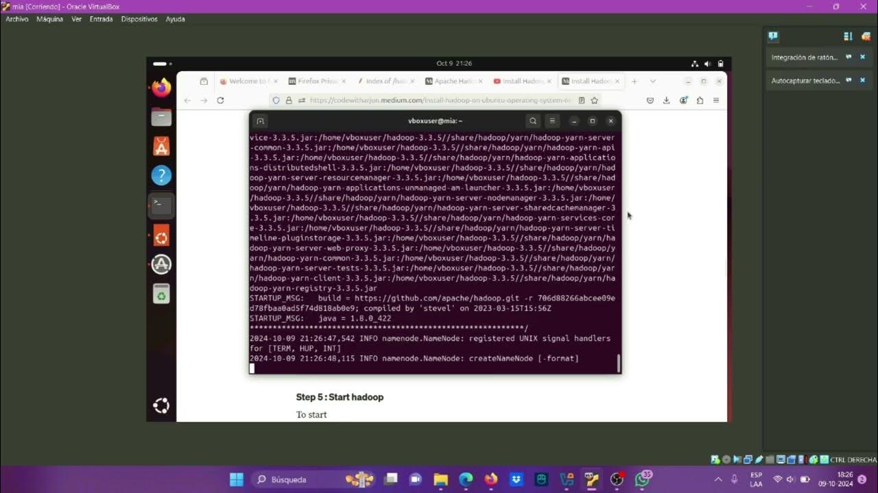 Hadoop Ubuntu Linux || - YouTube