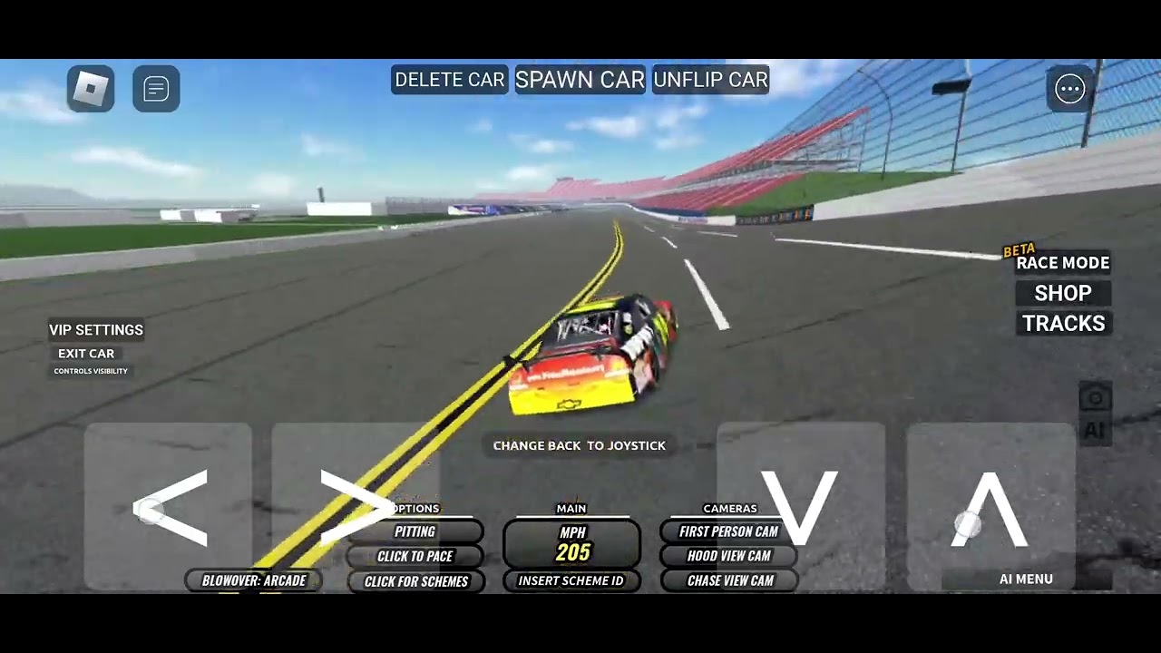Roblox Jeff gordon flip Talladega - YouTube